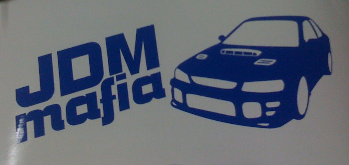 jdm mafia gc8 - BetaCuts Custom Vinyl Design & Sign Shop, Calgary, Alberta